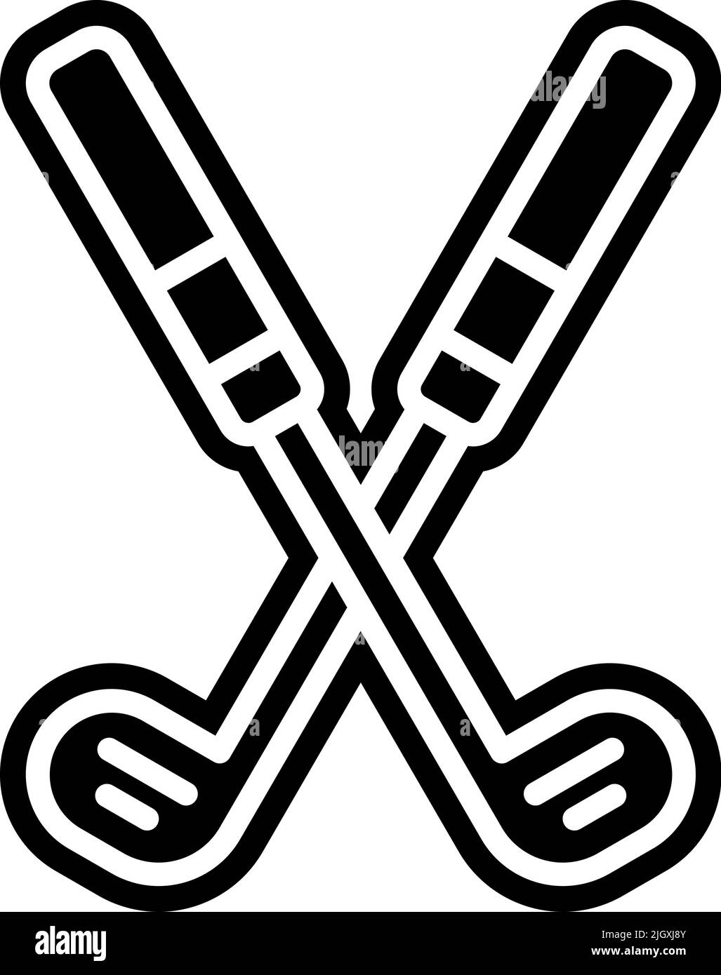 Golf stick icon Stock Vector Image & Art - Alamy