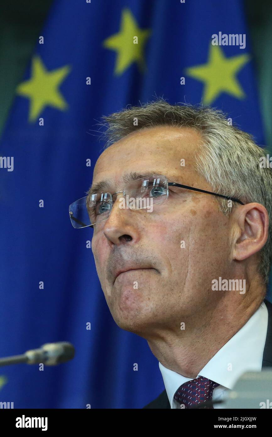 Brussels, Brussels Capital Region, Belgium. 13th July, 2022. NATO ...