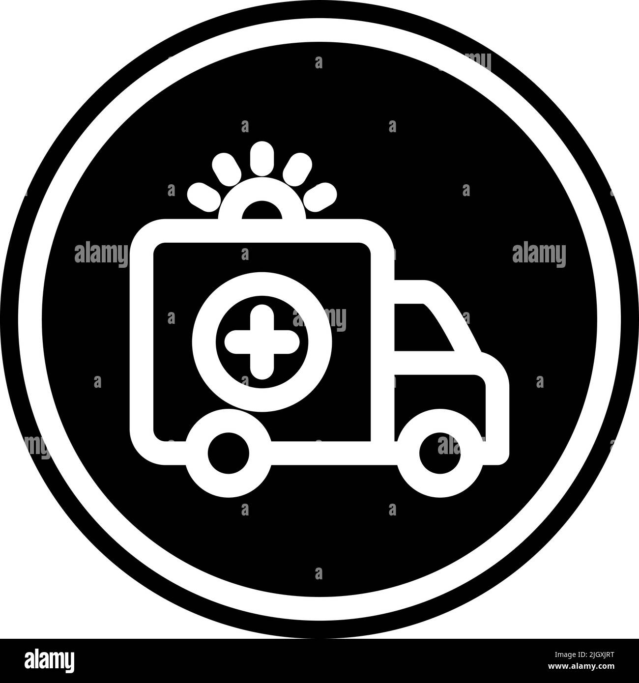 Healthcare ambulance icon Stock Vector Image & Art - Alamy