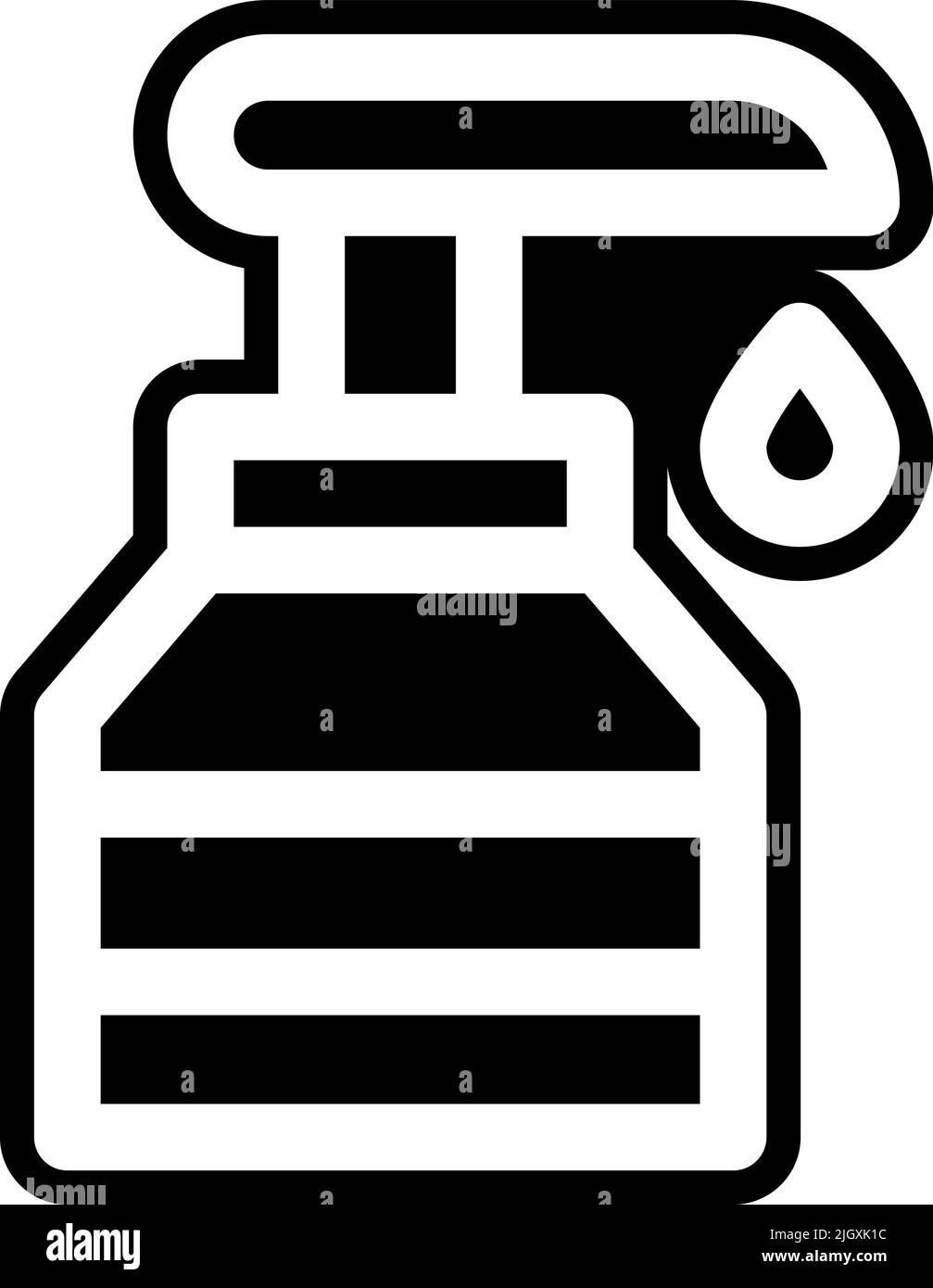 Black liquid soap antiseptic Black and White Stock Photos & Images - Alamy