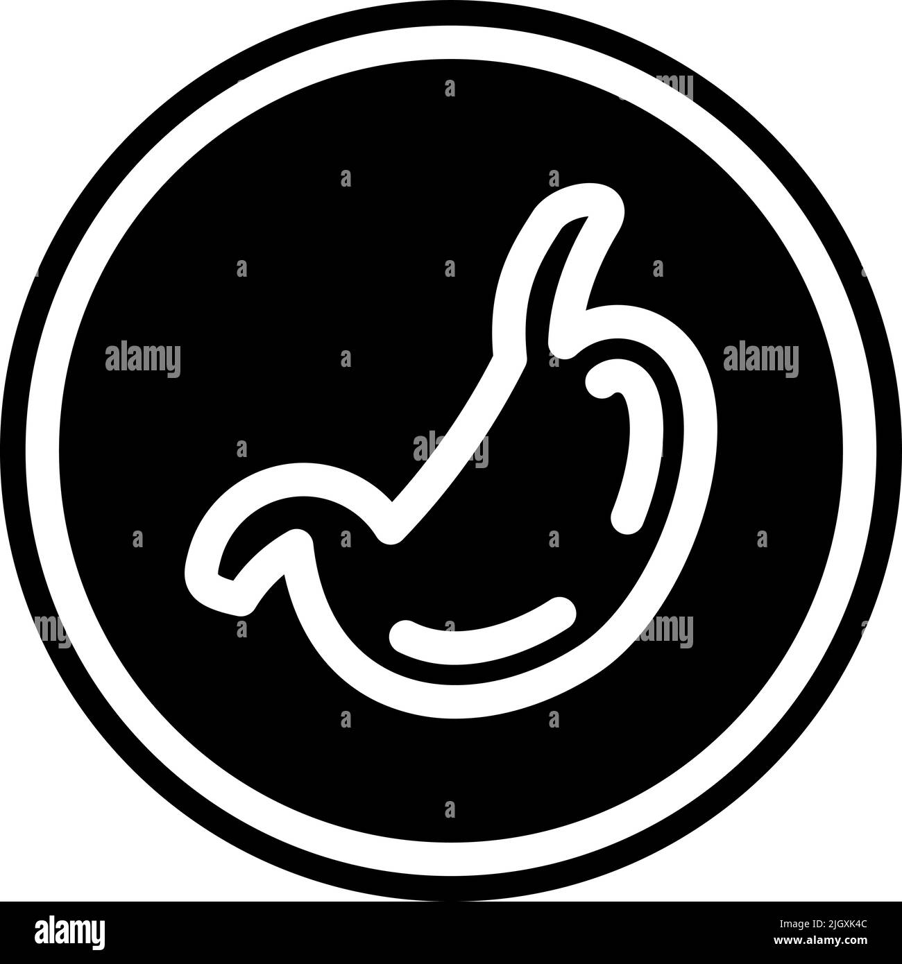 Healthcare stomach icon Stock Vector Image & Art - Alamy