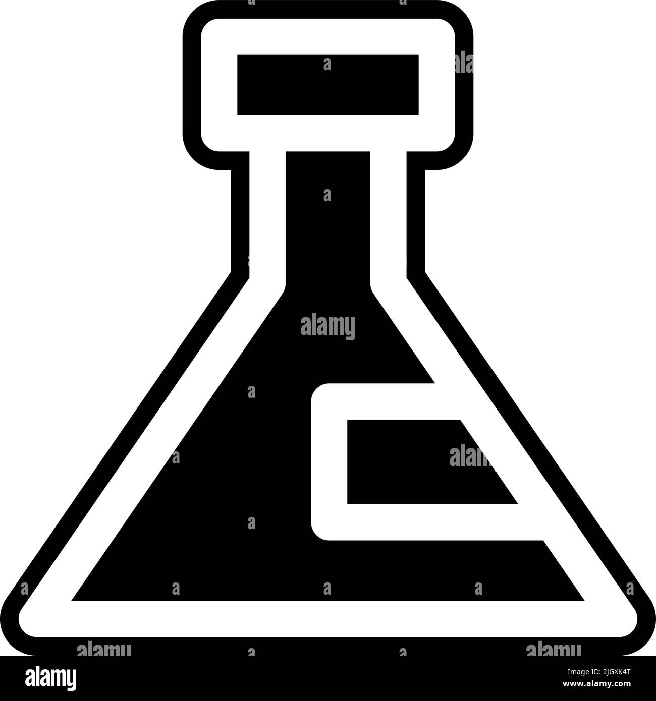 Health and medicine flask icon Stock Vector Image & Art - Alamy