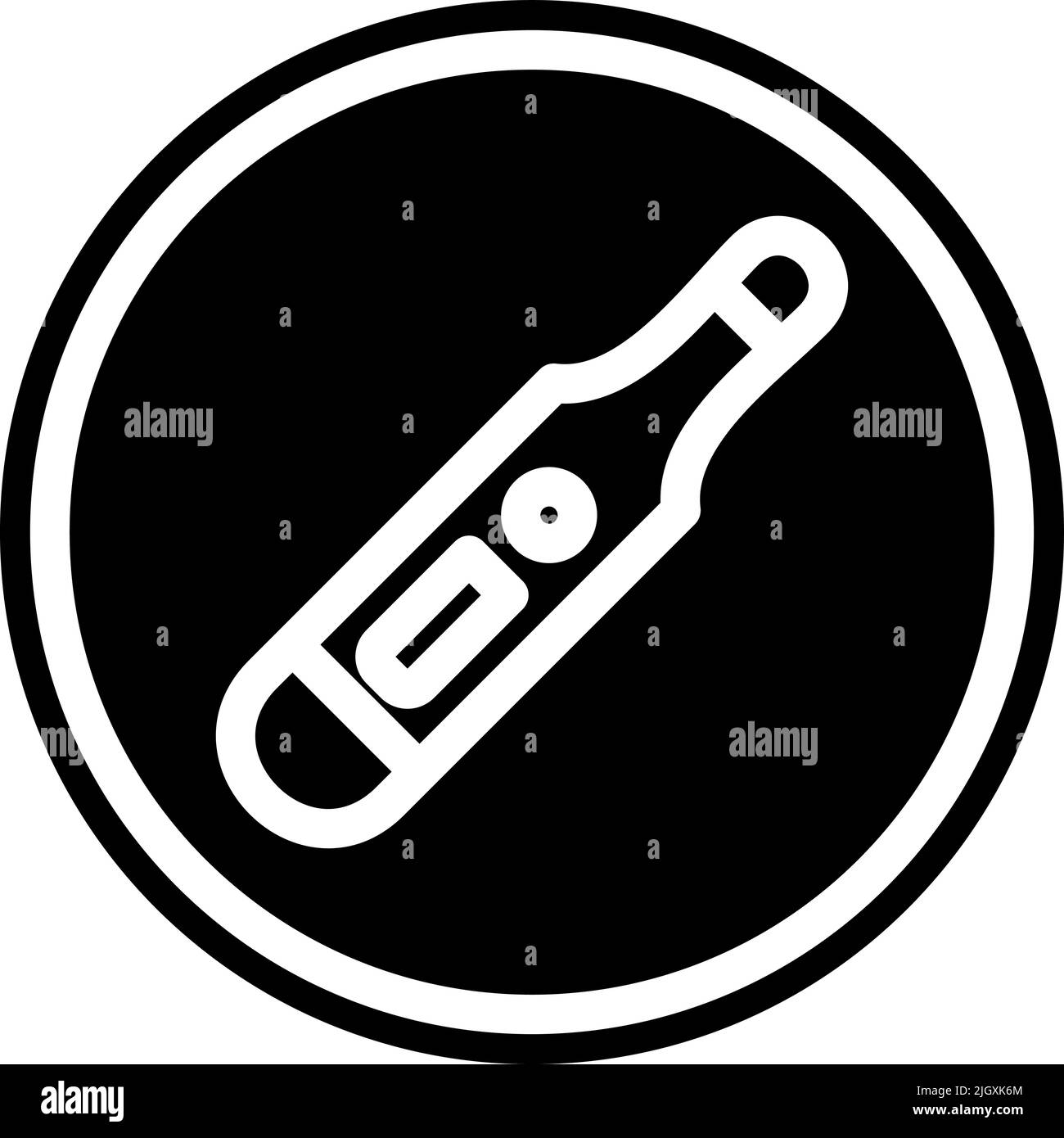 Healthcare thermometer icon Stock Vector Image & Art - Alamy