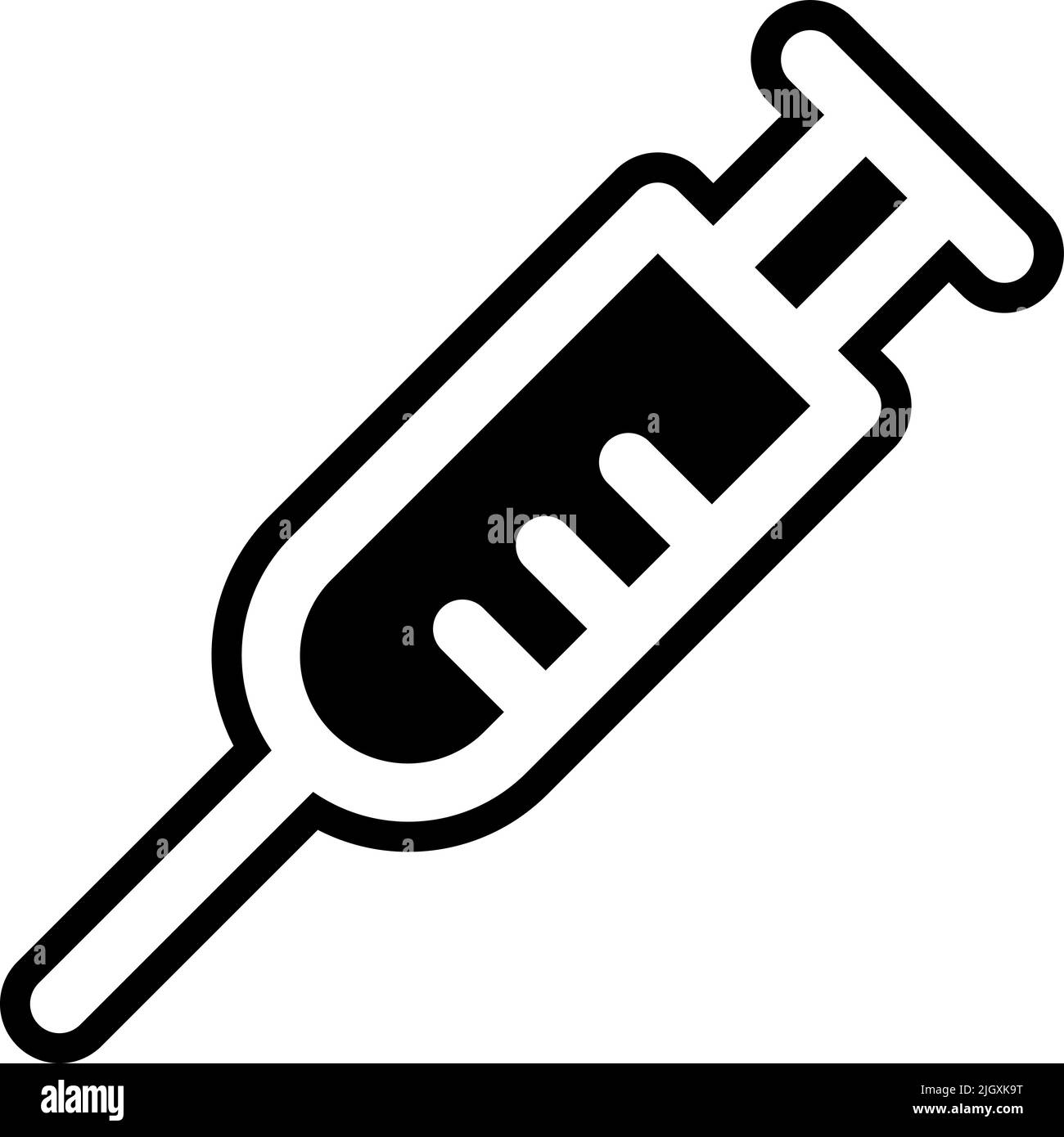 Health and medicine syringe icon Stock Vector Image & Art - Alamy