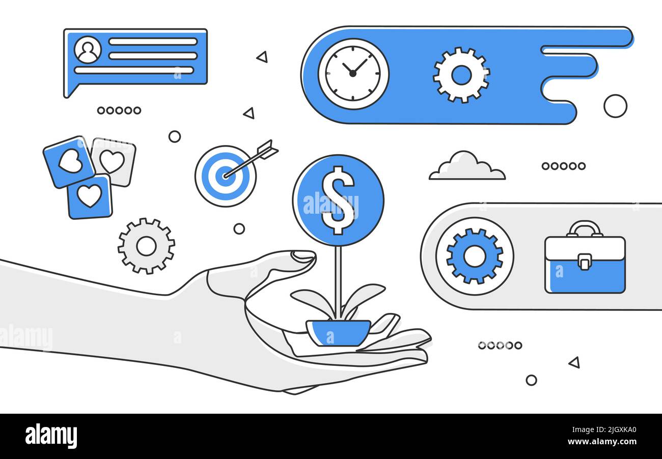 Business development growth strategy. Financial management and ...