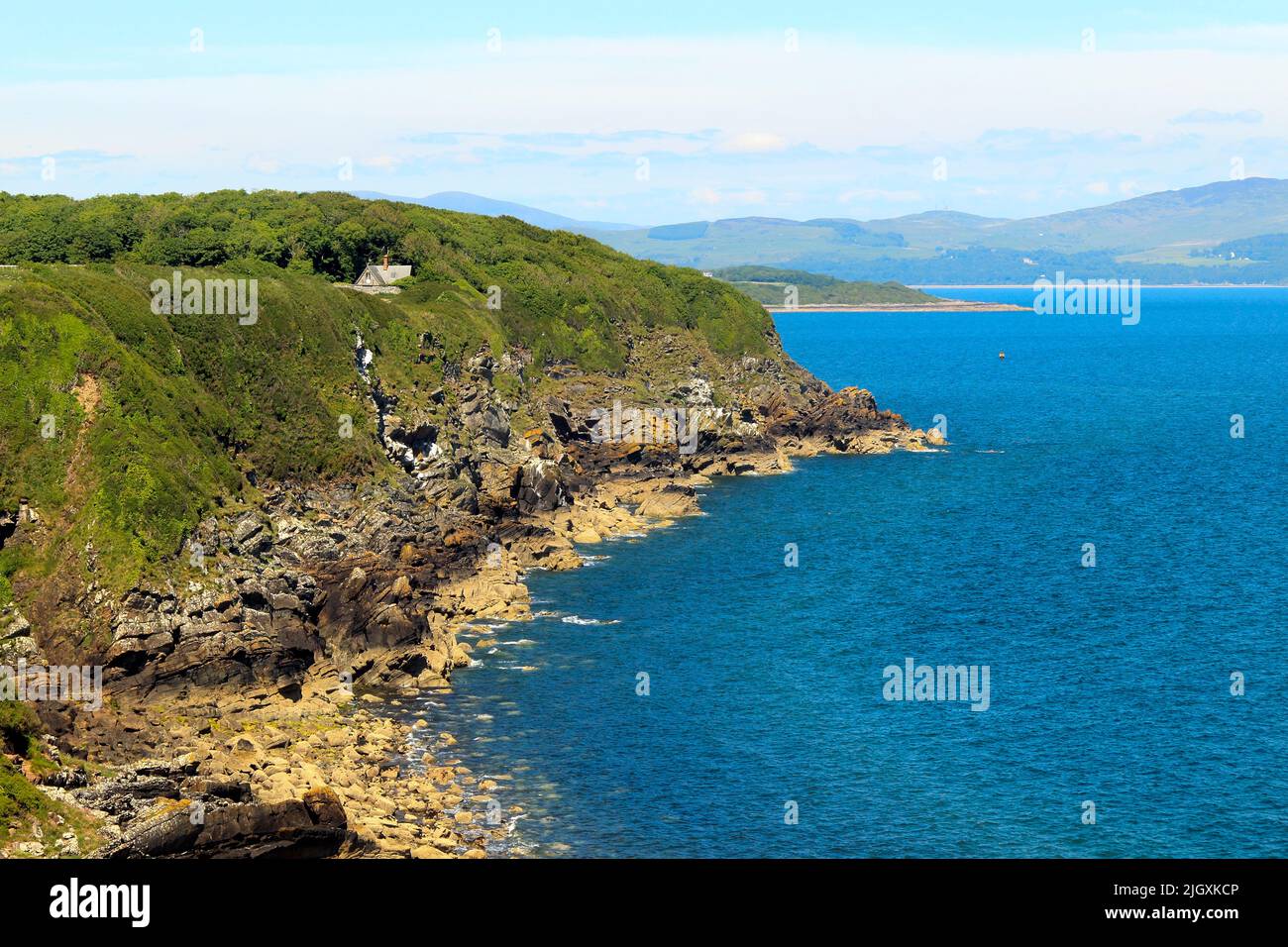 Cruggleton Bay, near Garlieston, Dumfries & Galloway, Scotland, UK ...