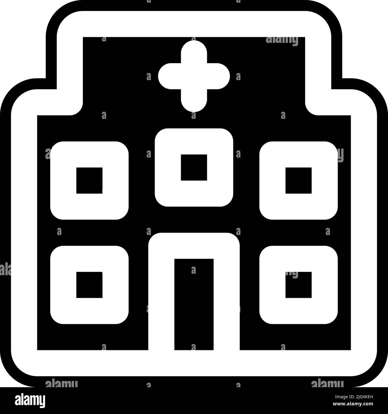 Healthy and hospital icon Stock Vector Image & Art - Alamy