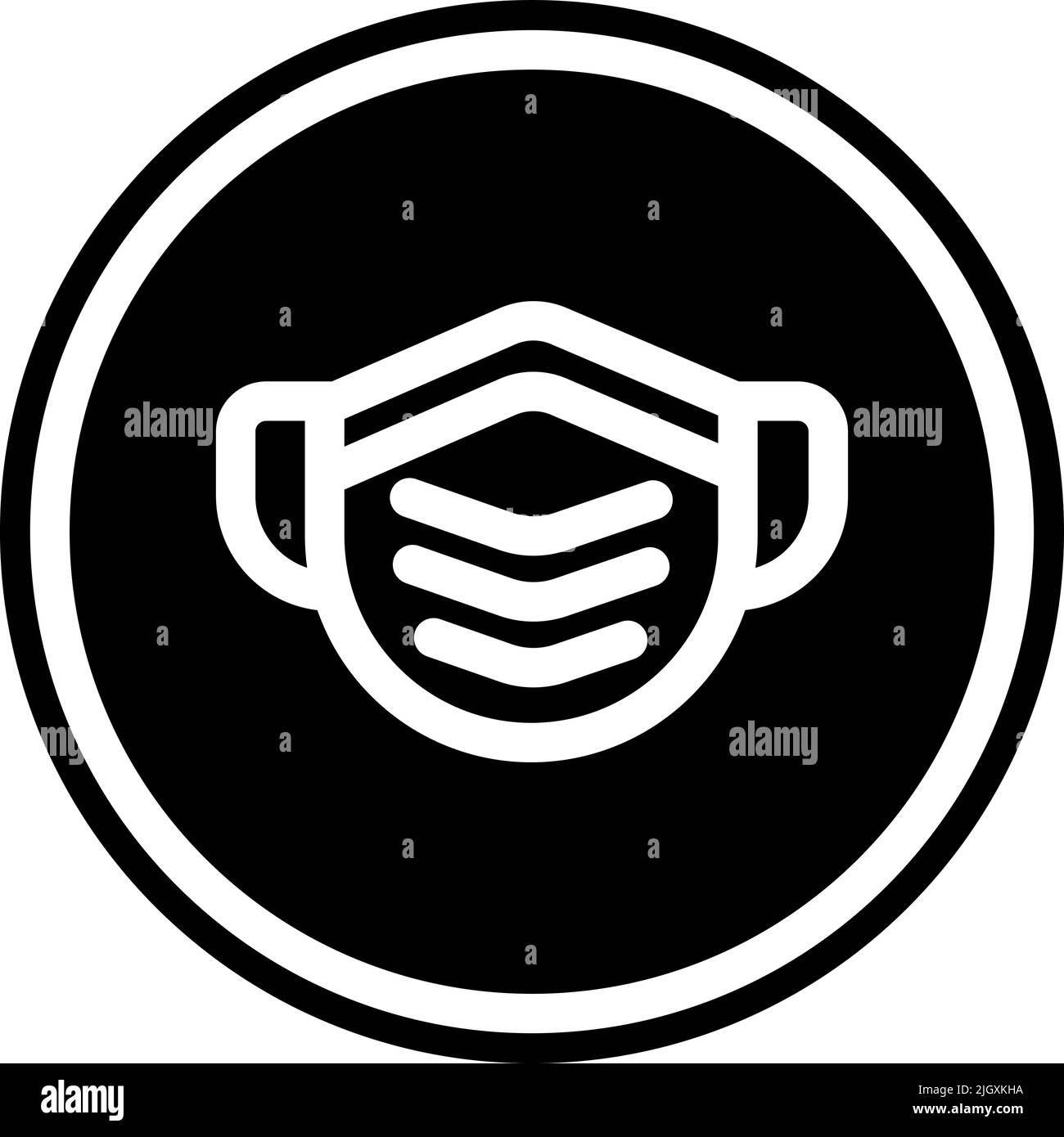 Healthcare medical mask icon Stock Vector Image & Art - Alamy