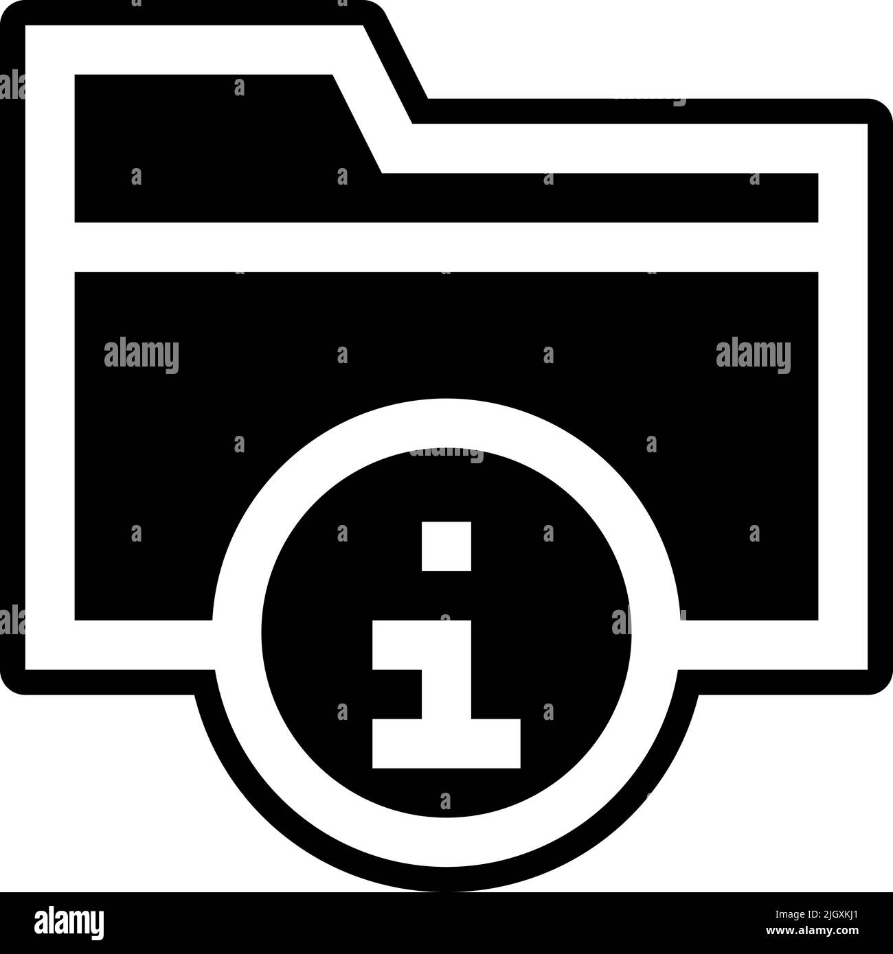 Help and support folder icon Stock Vector Image & Art - Alamy