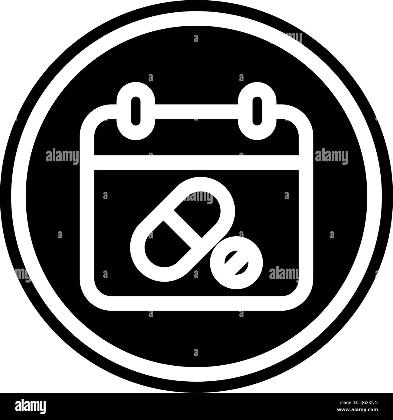 Healthcare calendar icon Stock Vector Image & Art - Alamy