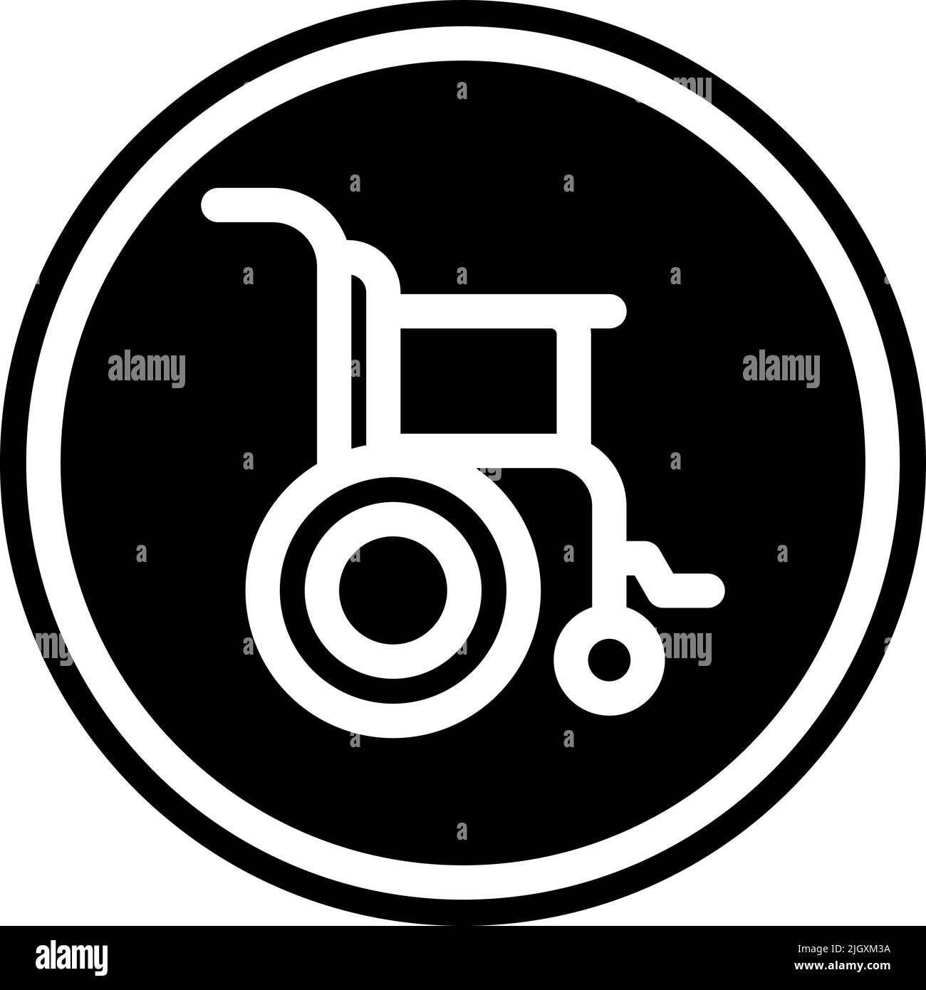 Healthcare wheelchair icon Stock Vector Image & Art - Alamy