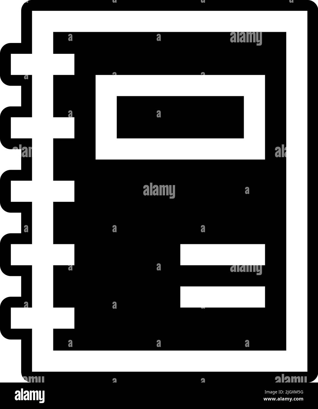 High school notebook icon Stock Vector Image & Art - Alamy