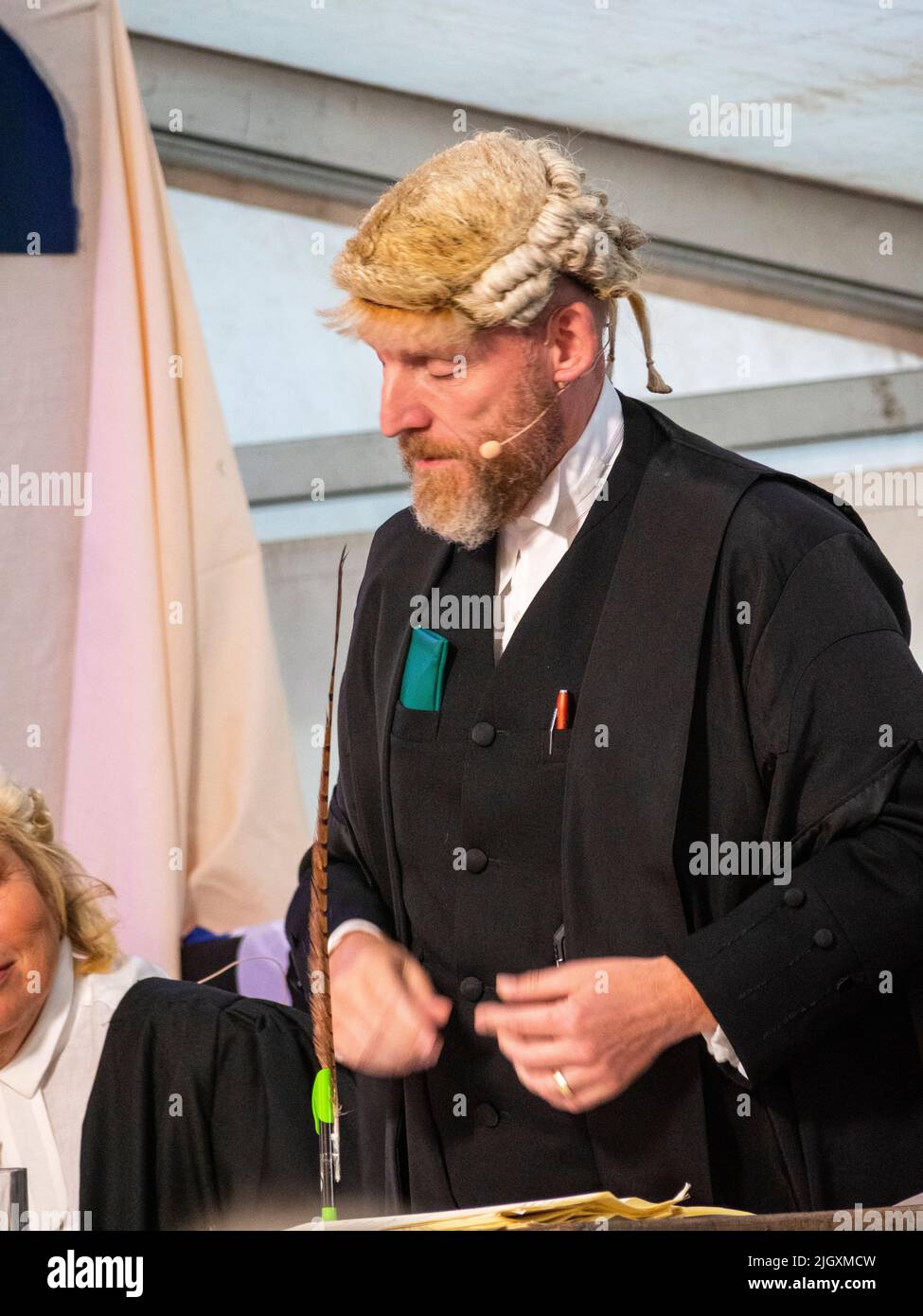 Dunmow flitch trials Great Dunmow Essex UK July 2022. The Dunmow Flitch ...