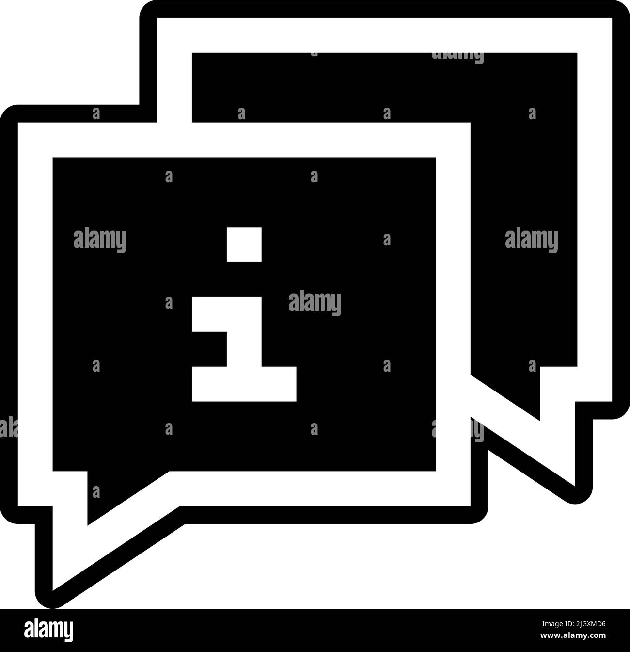 Help and support information icon Stock Vector Image & Art - Alamy