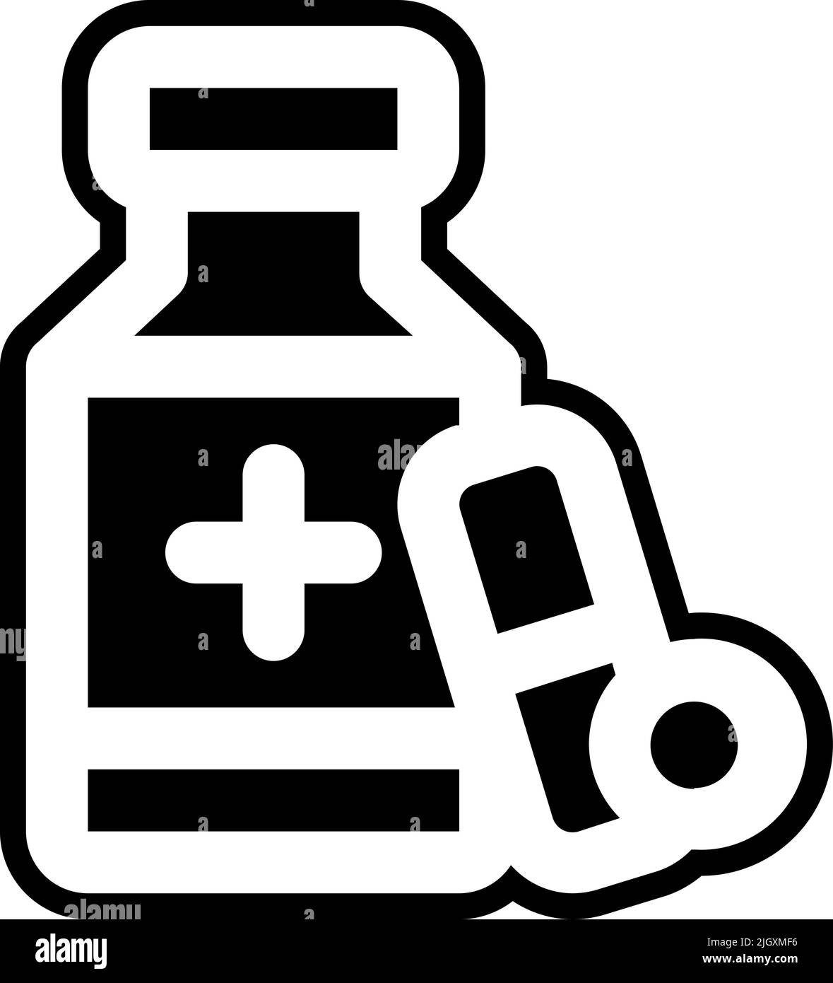 Healthy and hospital drugs icon Stock Vector Image & Art - Alamy