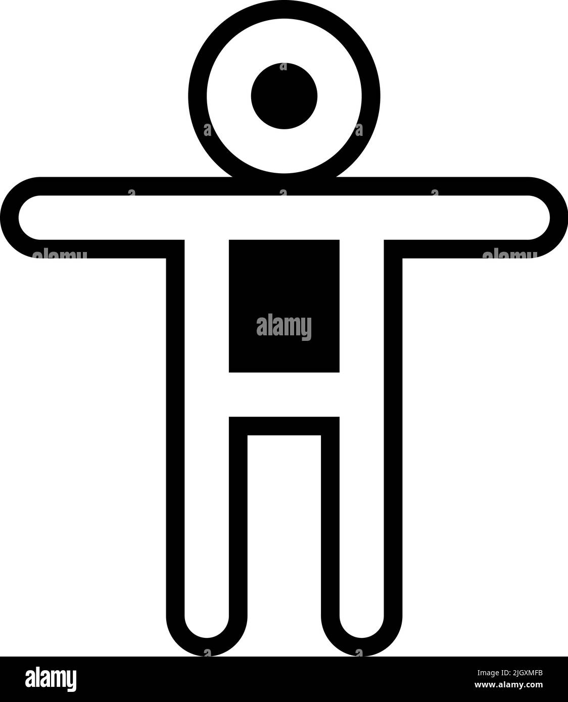 Healthy and hospital healthy boy icon Stock Vector Image & Art - Alamy