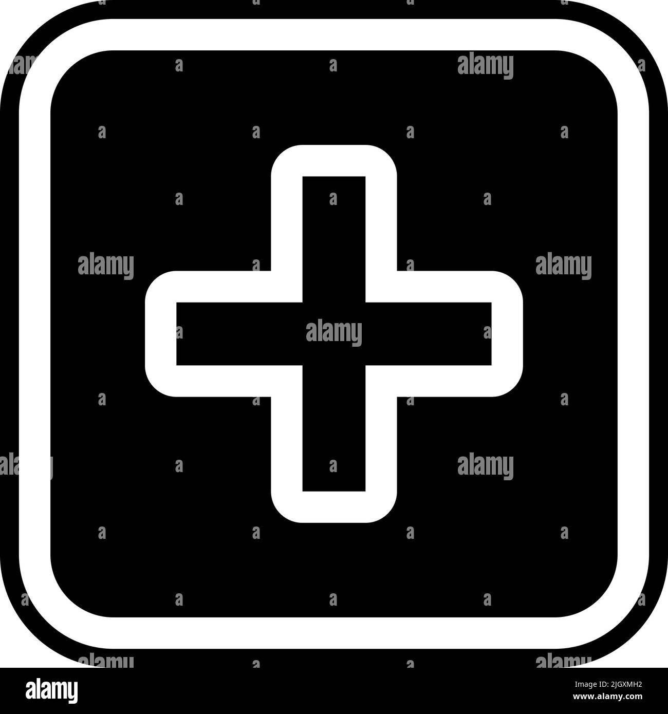 Healthcare first aid sign icon Stock Vector Image & Art - Alamy