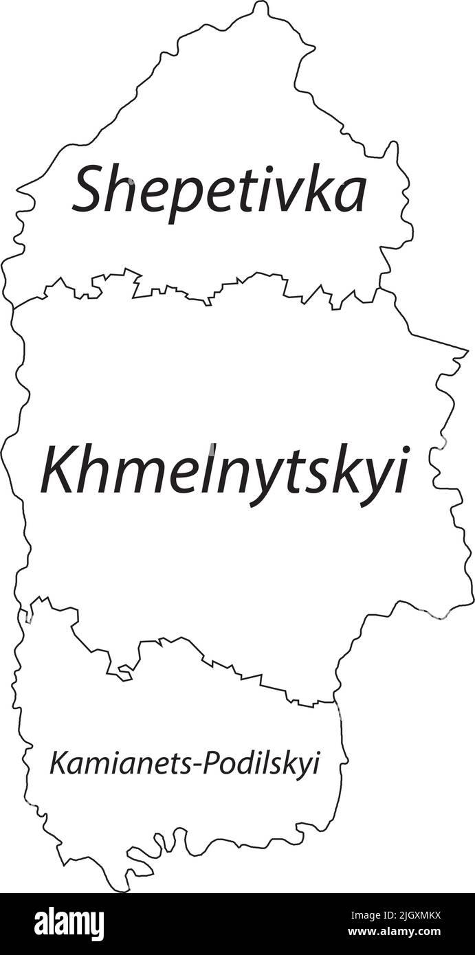 Map of khmelnytskyi hi-res stock photography and images - Alamy
