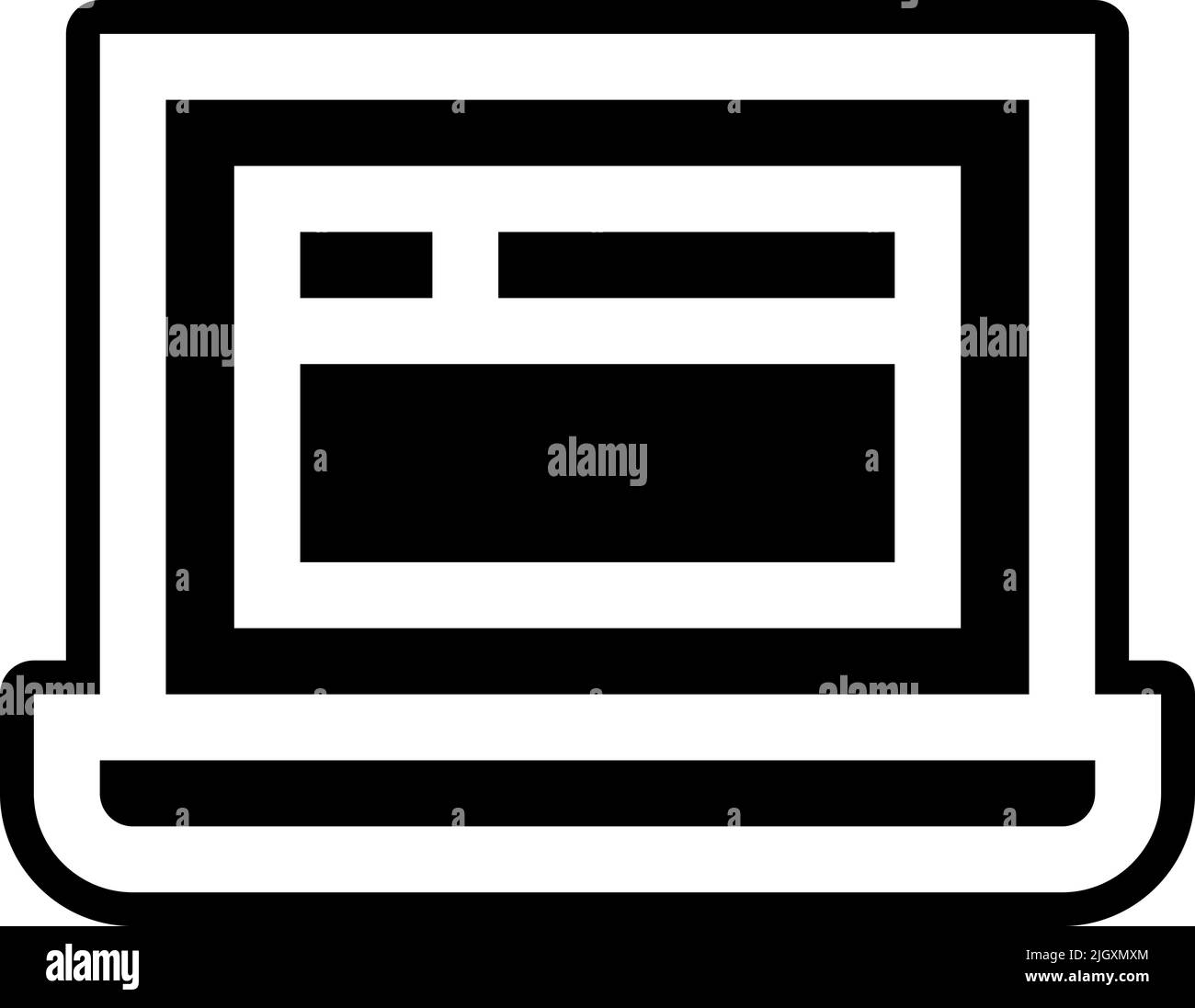 Student laptop library male Stock Vector Images - Alamy