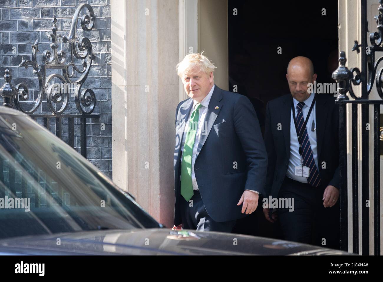 Prime Minister Boris Johnson departs 10 Downing Street, Westminster ...