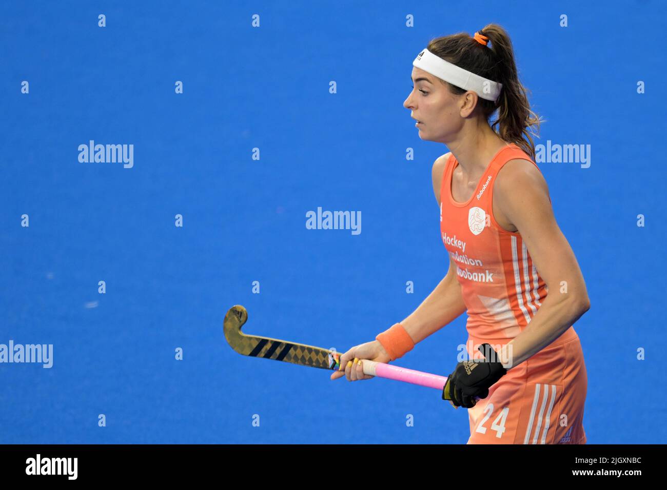 AMSTERDAM - Eva de Goede of Holland hockey women during the match ...