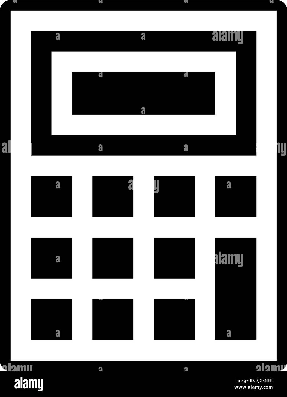 High school calculator icon Stock Vector Image & Art - Alamy