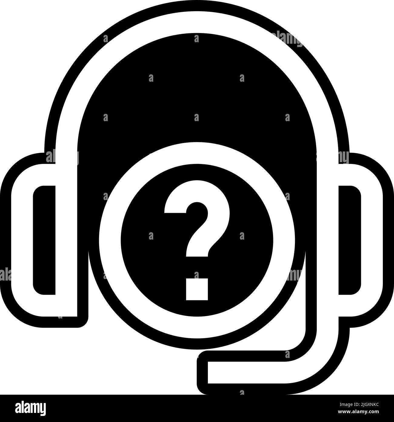 Help and support information icon Stock Vector Image & Art - Alamy