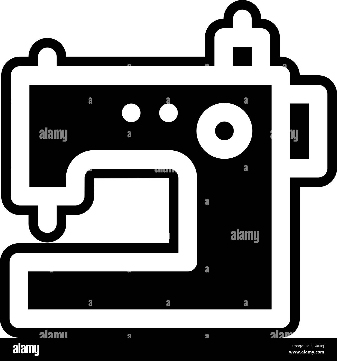 Machine embroidery thread Black and White Stock Photos & Images - Alamy