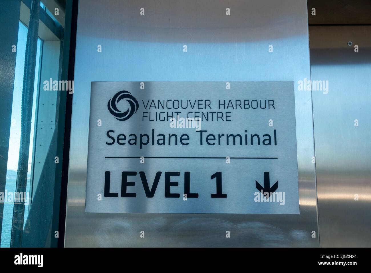 Vancouver harbour flight centre seaplane terminal at level 1 hi-res ...