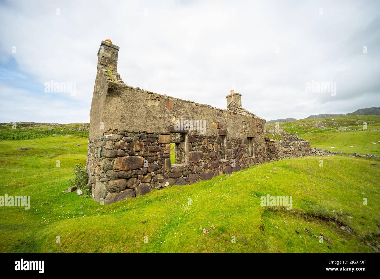 Glendrian, a crofting township abandoned in 1941, Ardnamurchan ...