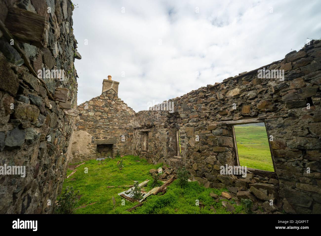 Glendrian, a crofting township abandoned in 1941, Ardnamurchan ...