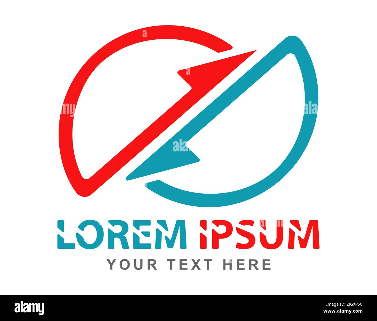 Tip circle logo hi-res stock photography and images - Alamy