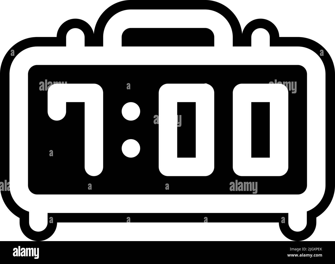 Digital kitchen timer Stock Vector Images - Alamy