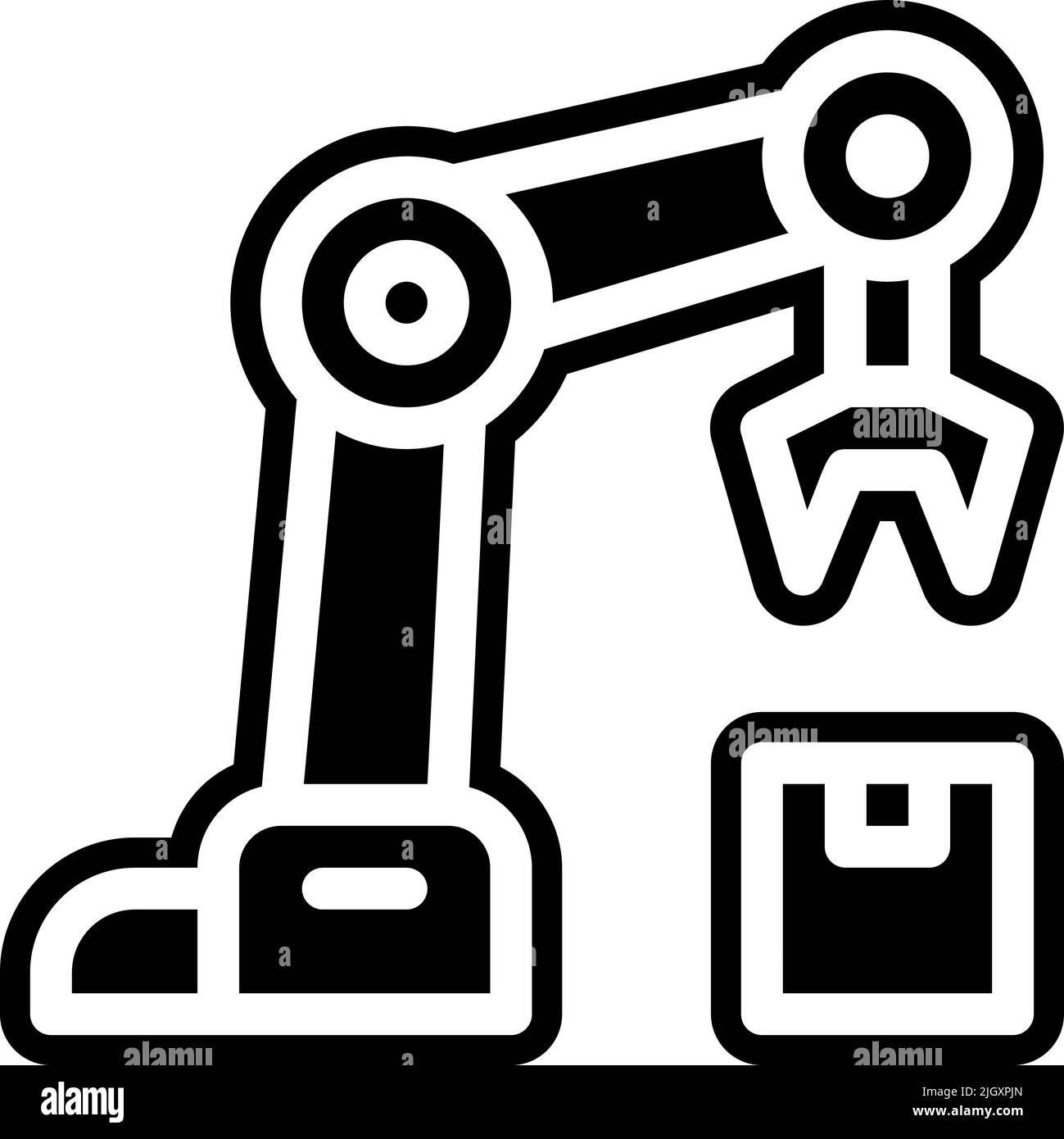 Industry robot icon Stock Vector Image & Art - Alamy