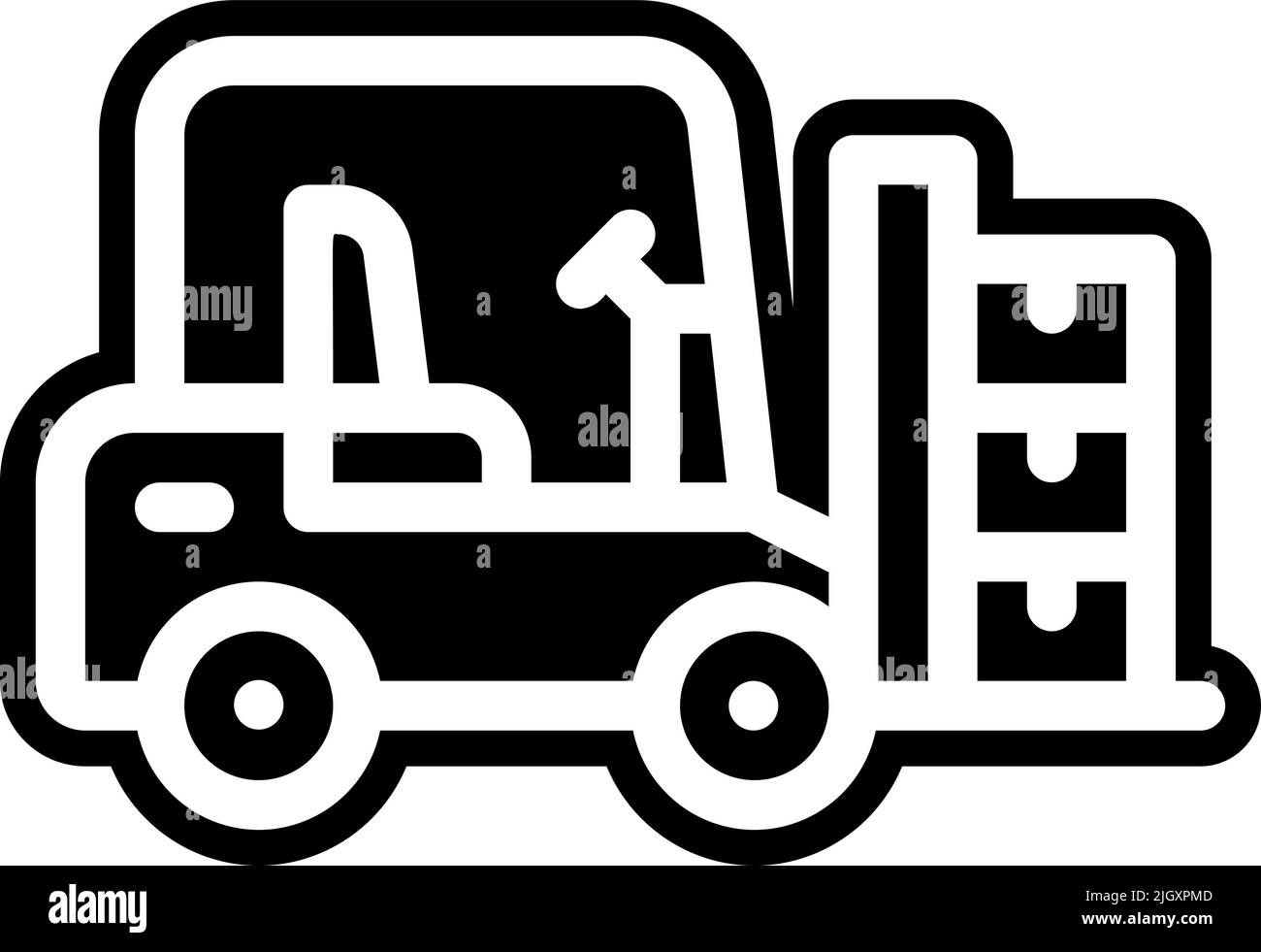 Industry forklift icon Stock Vector Image & Art - Alamy