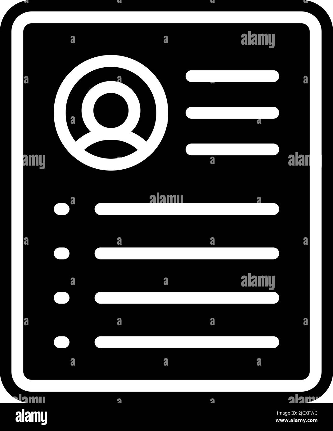 Human resources resume icon Stock Vector Image & Art - Alamy