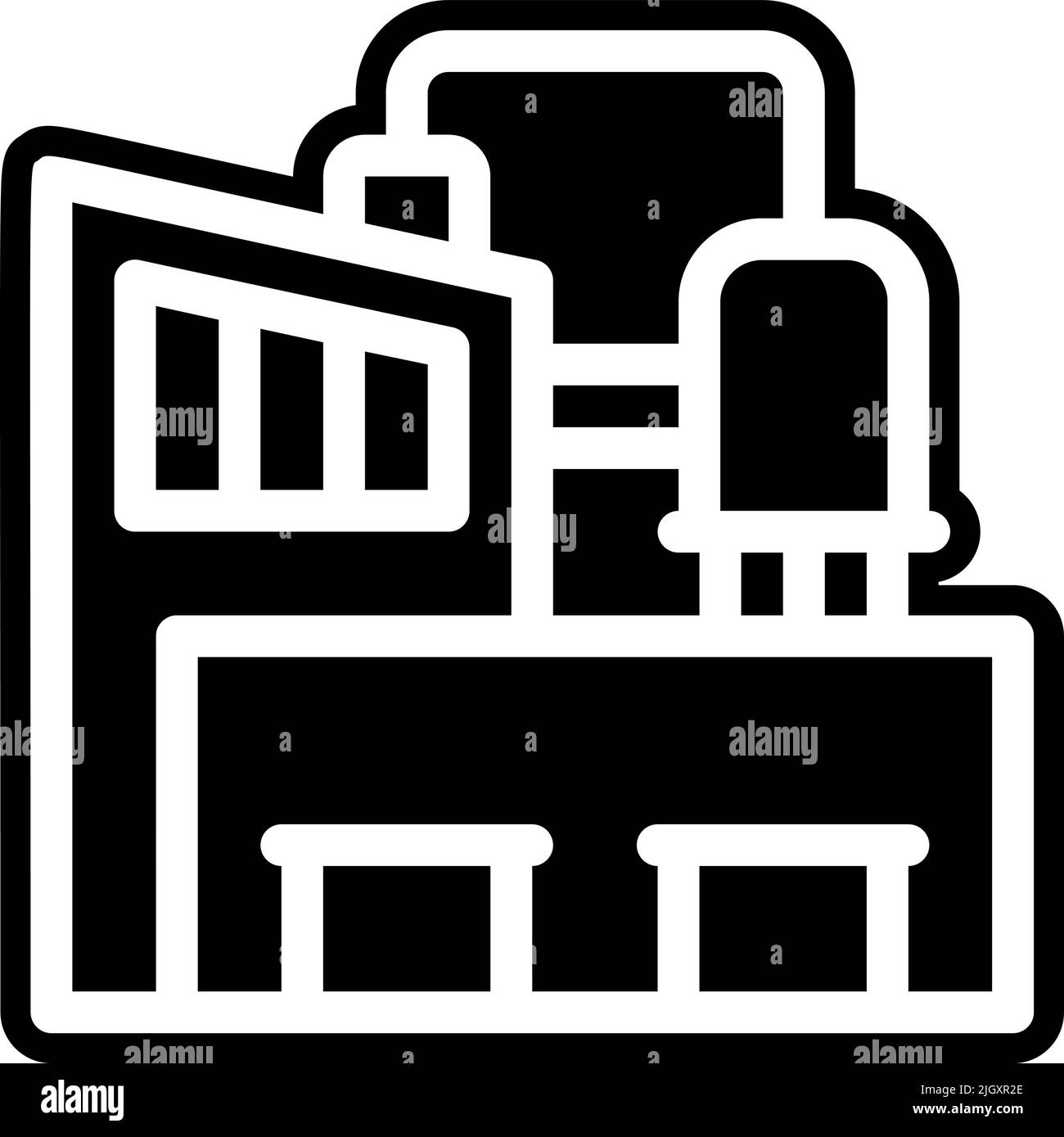 Industry factory icon Stock Vector Image & Art - Alamy