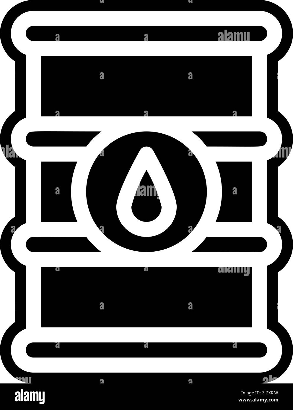 Oil barrel icon hi-res stock photography and images - Alamy