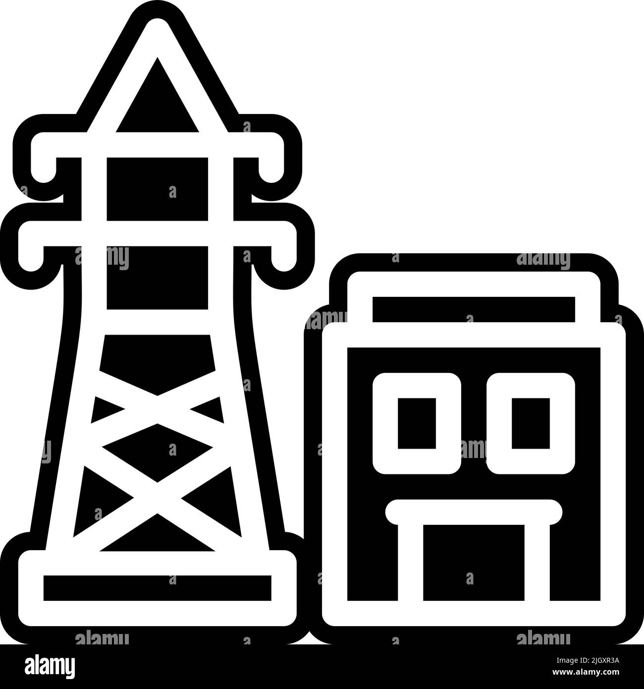 Industry electricity icon Stock Vector Image & Art - Alamy