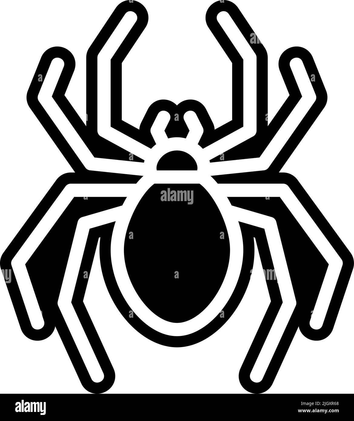 Insects parasites pest control spider icon Stock Vector Image & Art - Alamy