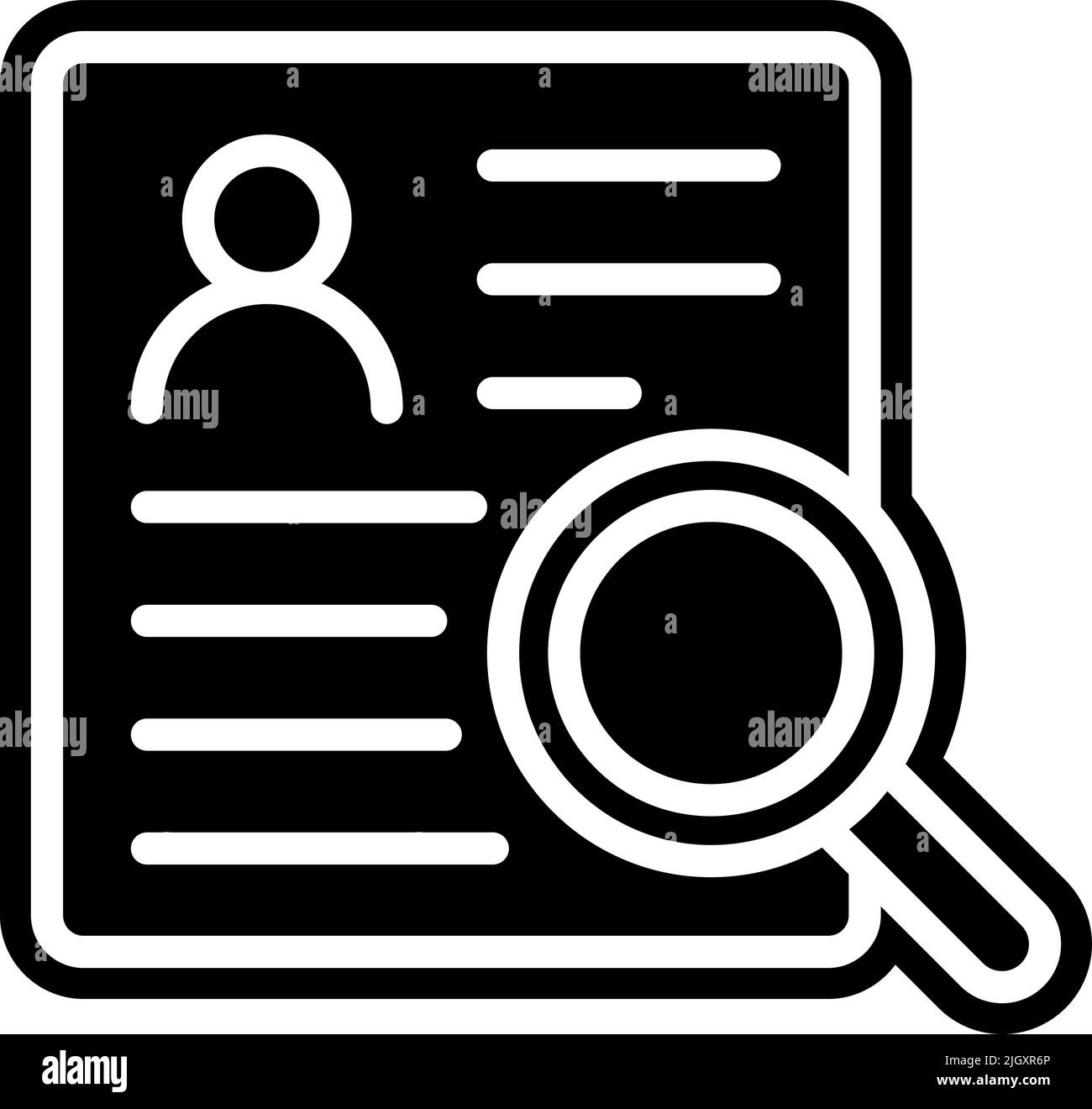 Black man search vacancy Stock Vector Images - Alamy