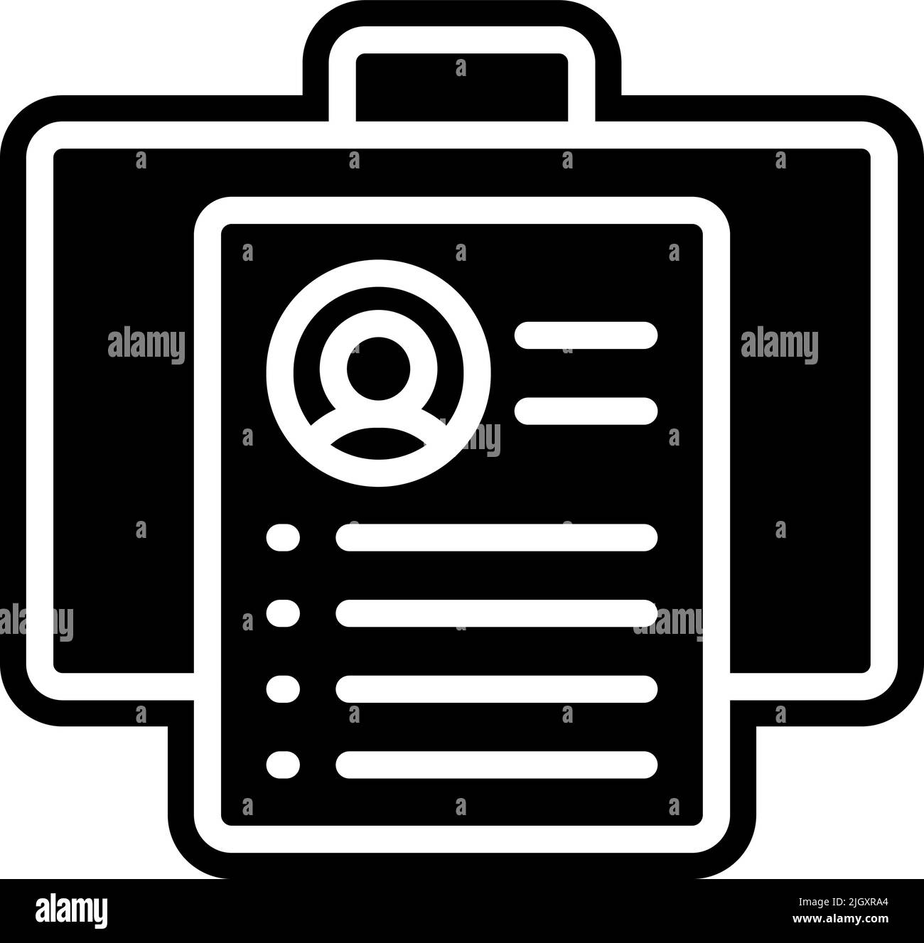 Human resources portfolio icon Stock Vector Image & Art - Alamy