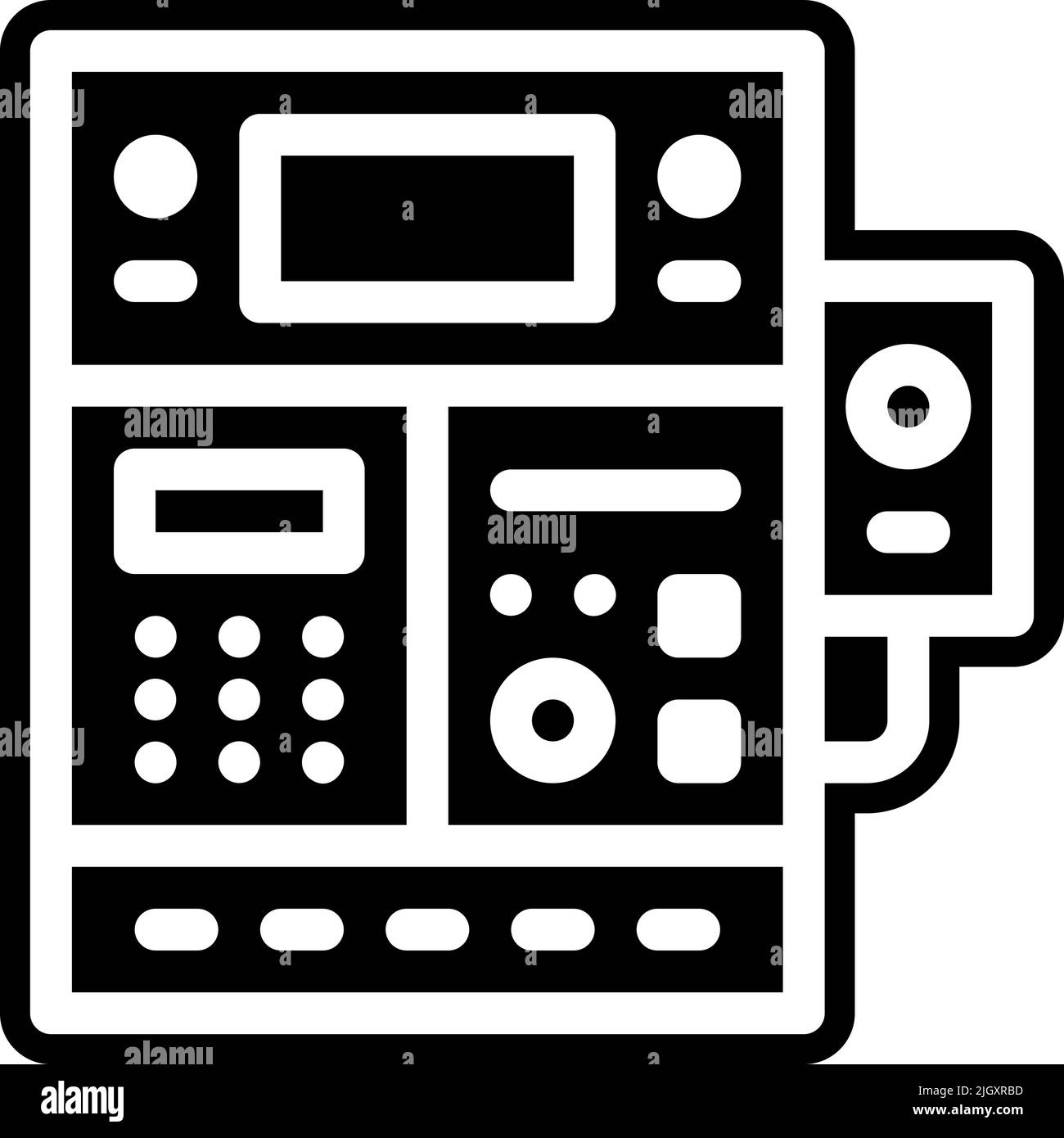 Industry control panel icon Stock Vector Image & Art - Alamy
