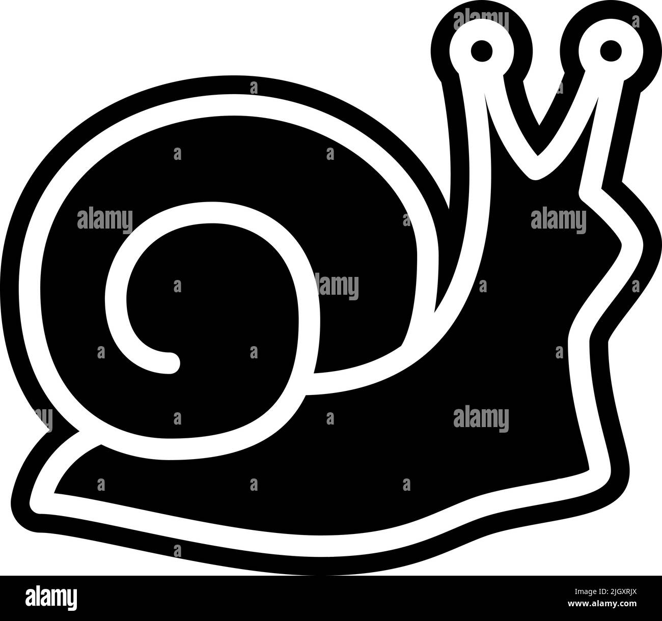 Insects parasites pest control snail icon Stock Vector Image & Art - Alamy