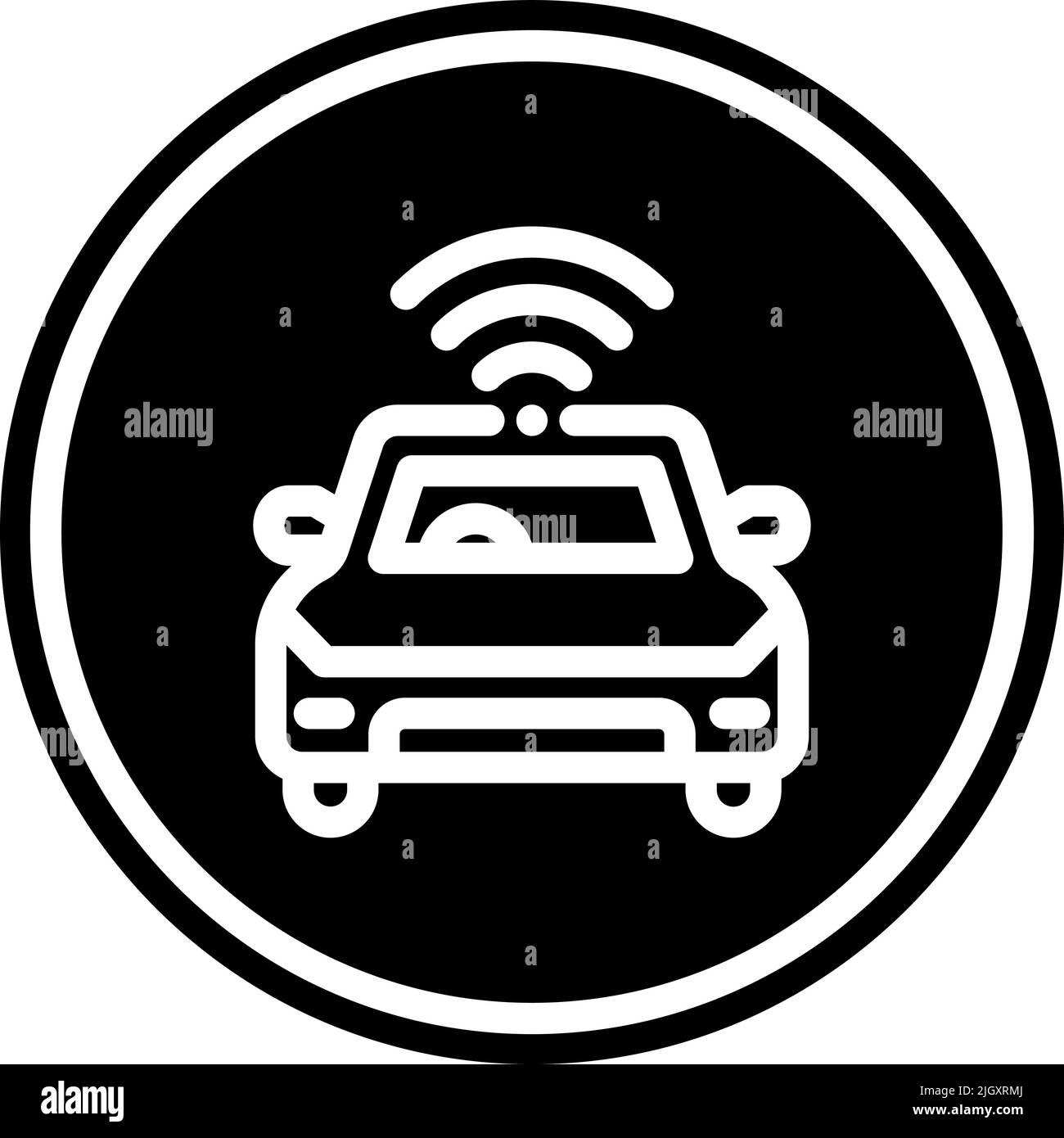 Internet of things smart car icon Stock Vector Image & Art - Alamy