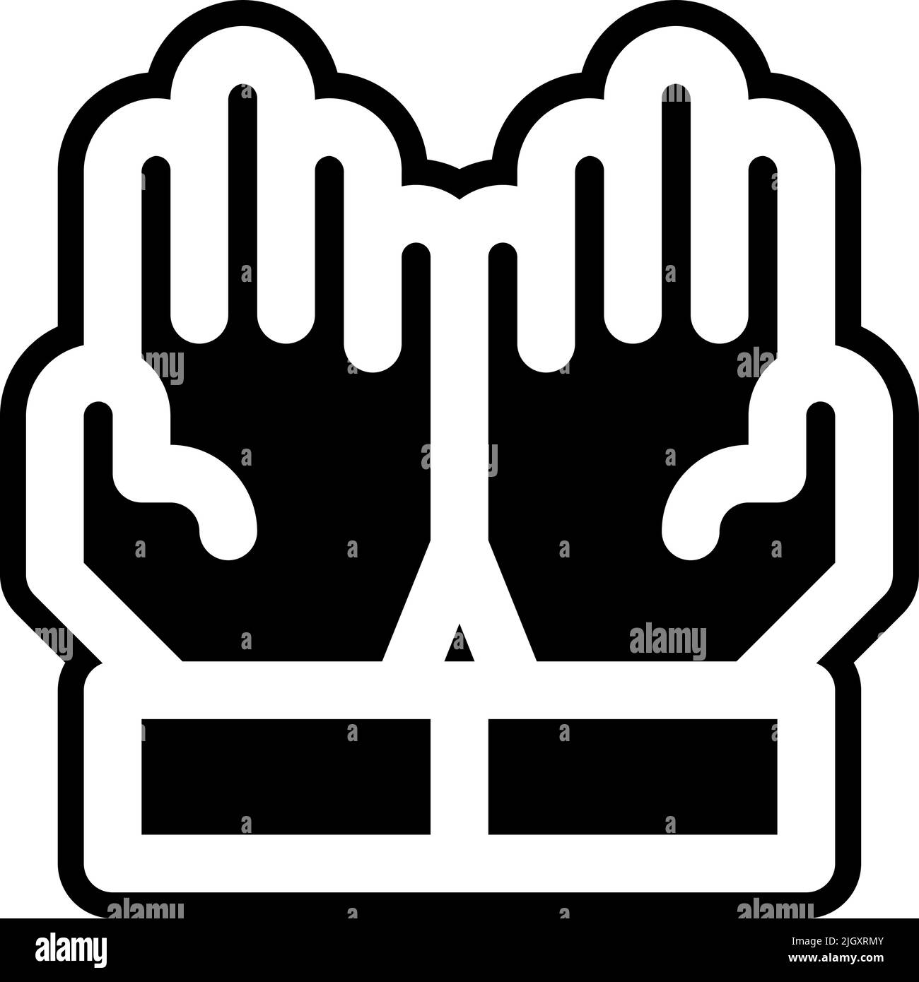 Praying man line icon Stock Vector Images - Alamy