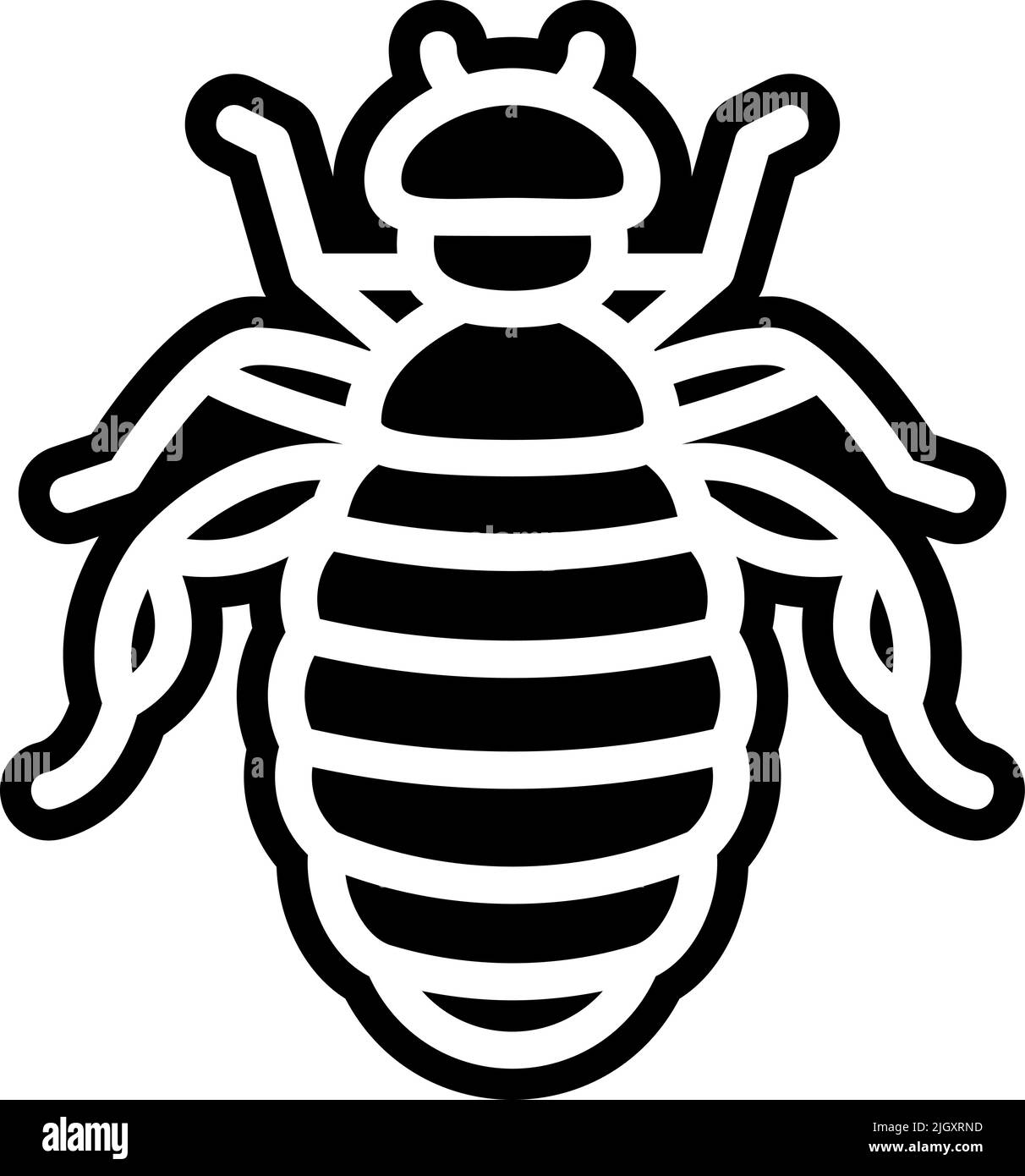 Insects parasites pest control flea icon Stock Vector Image & Art - Alamy