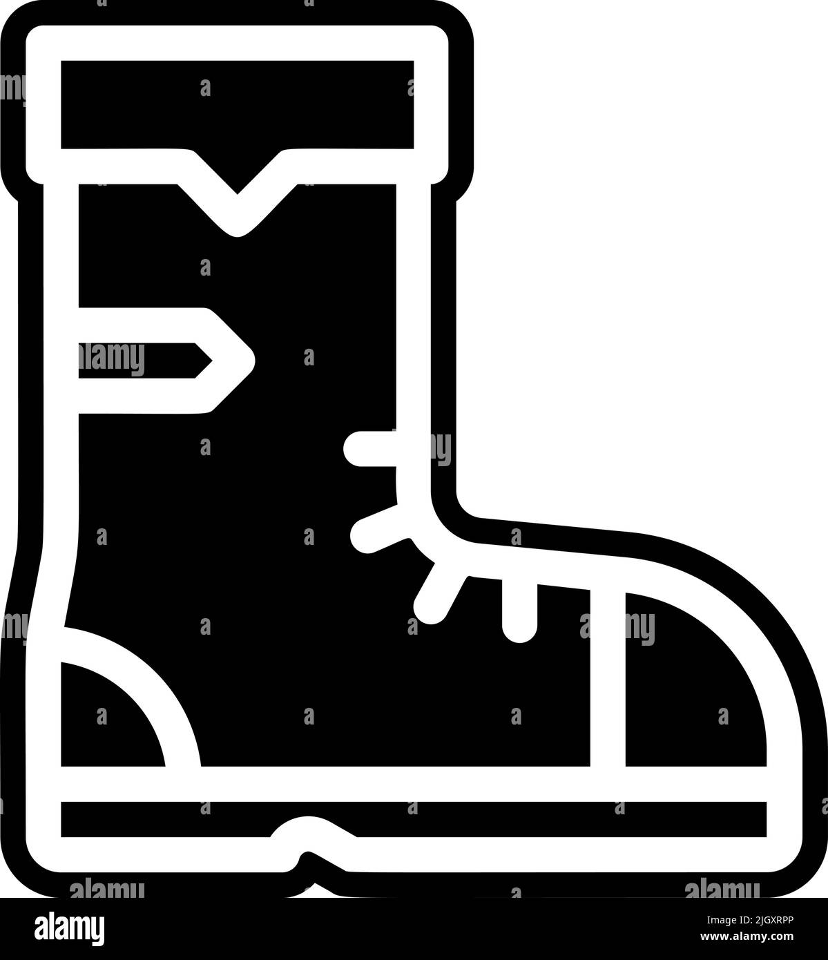 Industry boot icon Stock Vector Image & Art - Alamy