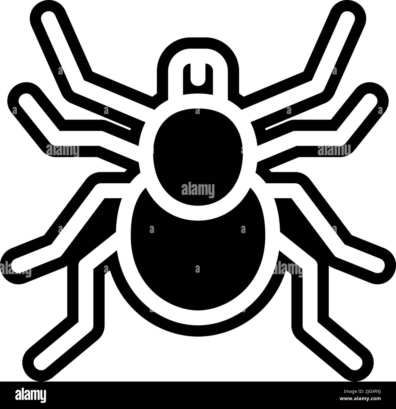 Insects parasites pest control tick icon Stock Vector Image & Art - Alamy