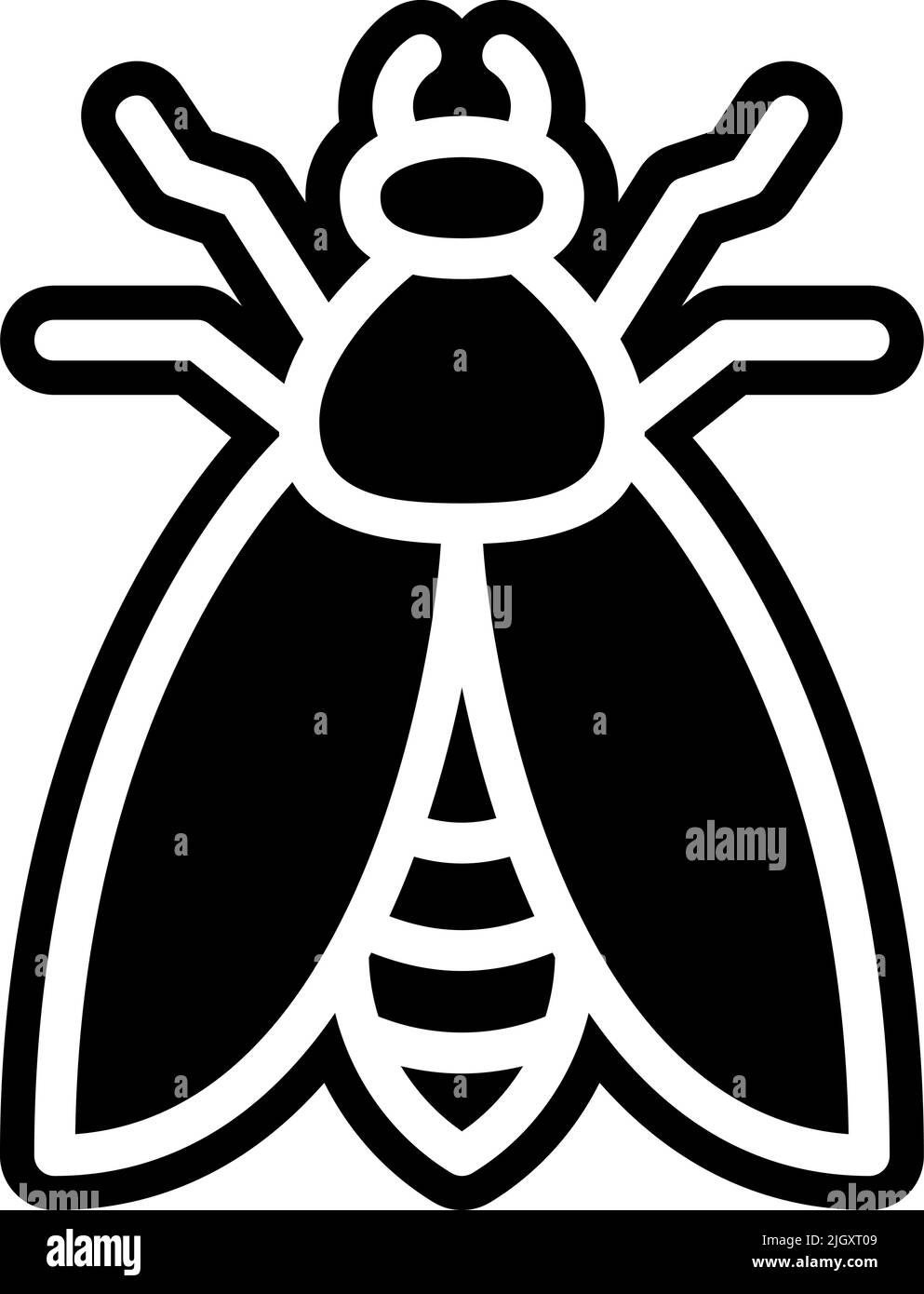 Insects parasites pest control fly icon Stock Vector Image & Art - Alamy